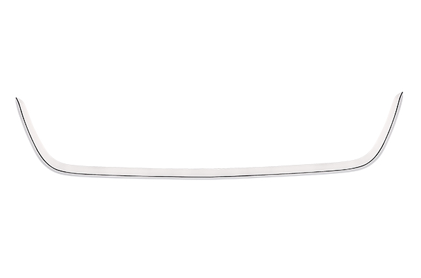 Number Plate Garnish Chrome Wagon R 990J0M69R13 130 Maruti Suzuki Genuine Accessories