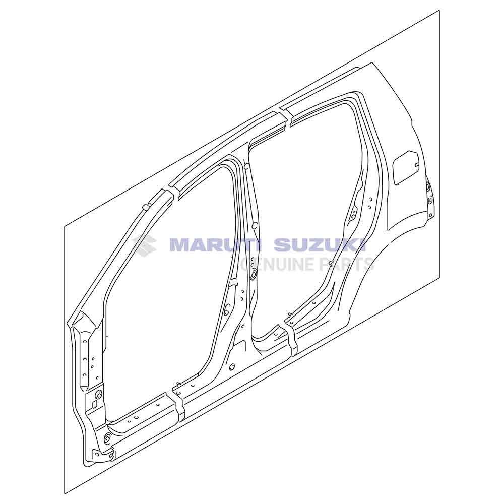 SIDE BODY OUTER PANEL (RIGHT) - 64111M76M00 | Maruti Suzuki Genuine Parts